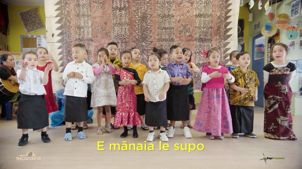 Pese Tamaiti A'oga Fa'a Samoa - E Mānaia Le Supo — thecoconet.tv - The ...