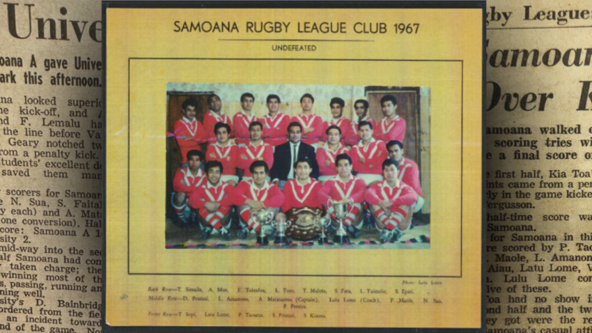 'Samoana' the first Pasifika rugby league team in Aotearoa ...