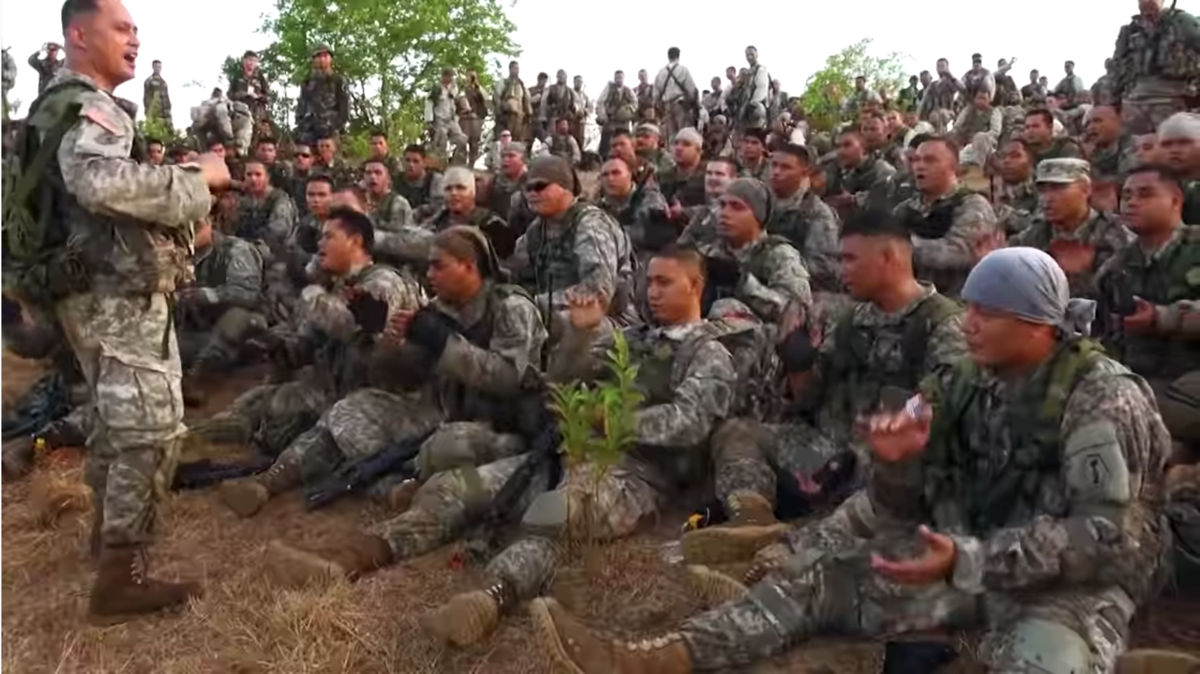 Samoan US Army National Guard Soldiers Singing — thecoconet.tv - The ...
