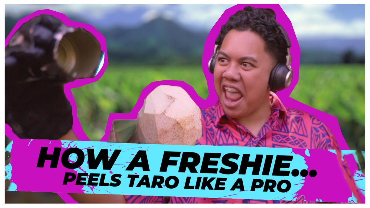 How A Freshie Peels Taro — thecoconet.tv - The world’s largest hub of ...