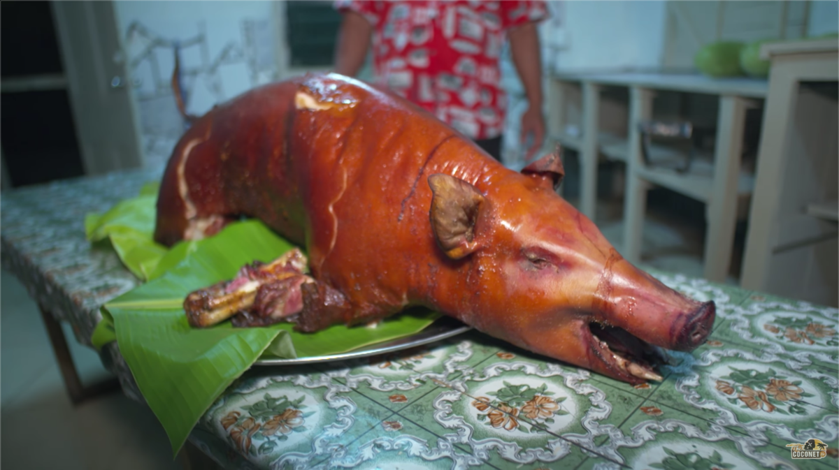 PUAKA TUNU (Pig on a spit) — thecoconet.tv - The world’s largest hub of ...