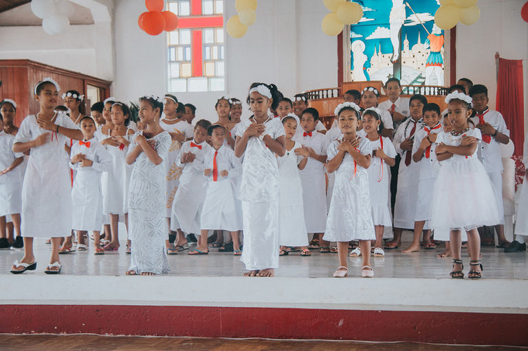 WHITE SUNDAY IN SAMOA — thecoconet.tv - The world’s largest hub of ...