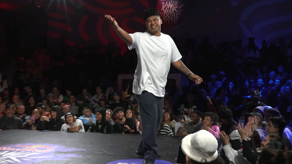 John 'Happy Feet' Vaifale at Red Bull Dance Your Style 2023 ...
