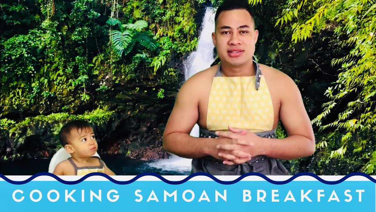 Cooking Samoan Food with Asuelu: Koko Alaisa & Panikeke Mafolafola ...