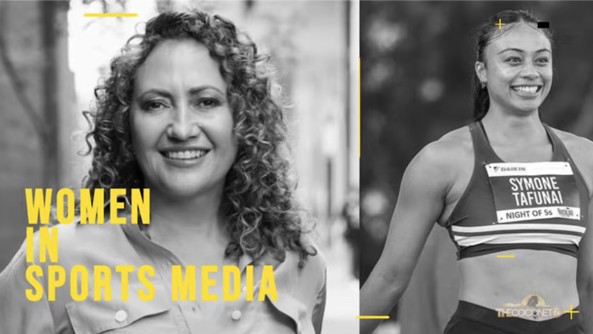 WOMEN IN SPORTS MEDIA - MELODIE ROBINSON & SYMONE TAFUNA'I — thecoconet ...