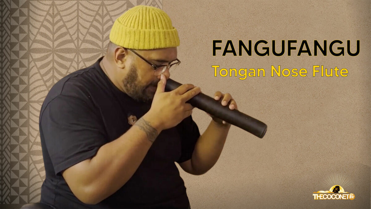 The Tongan Nose Flute (Fangufangu) with Saia Tu'itahi — thecoconet.tv ...