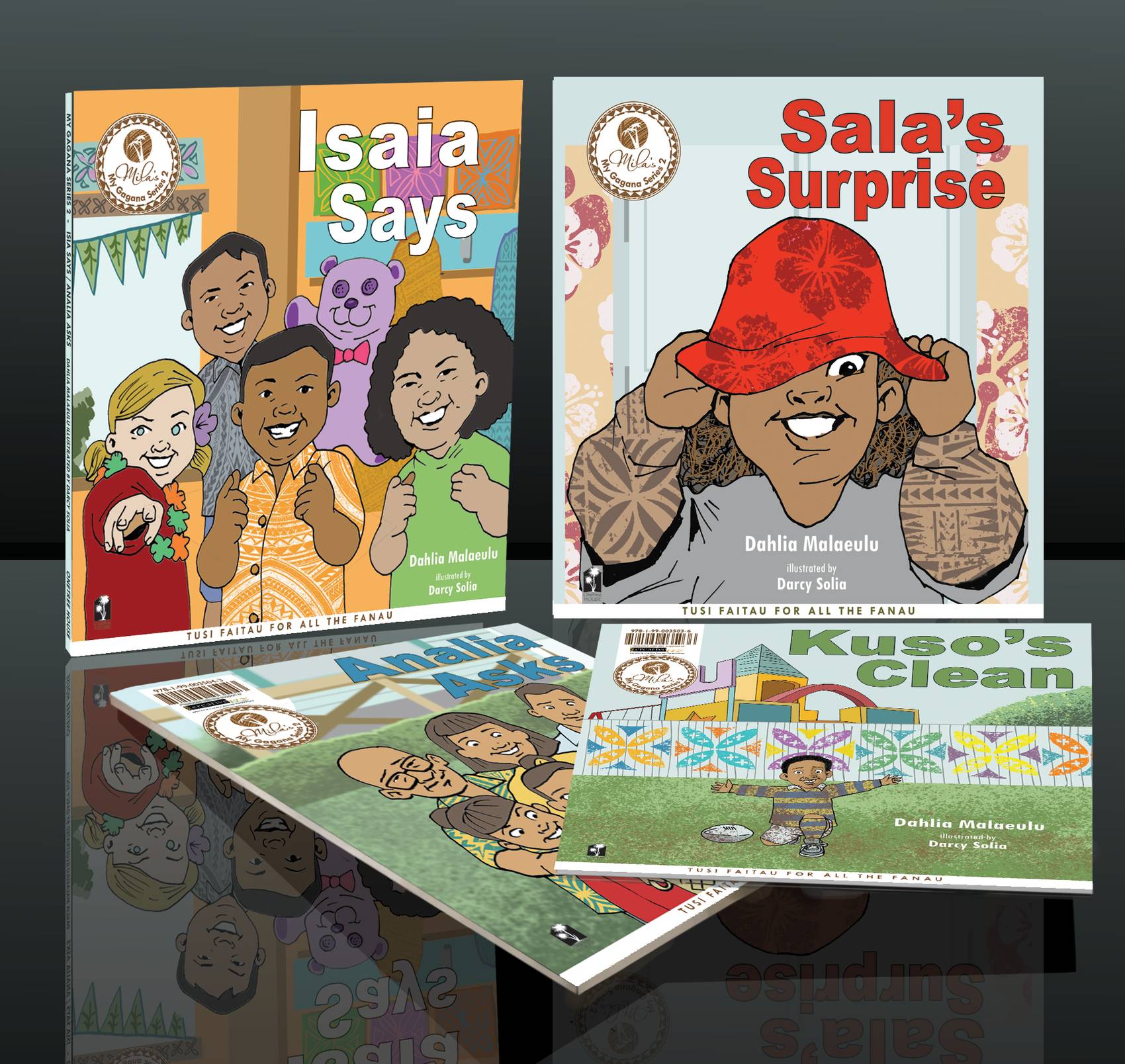 The first set of Picture book stories written, illustrated, designed ...