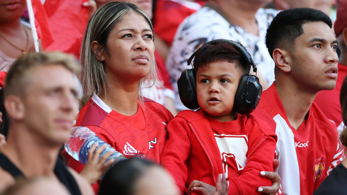 Tongan Fans' Devotion Shines Bright In the Shadows of Roaring Crowds ...