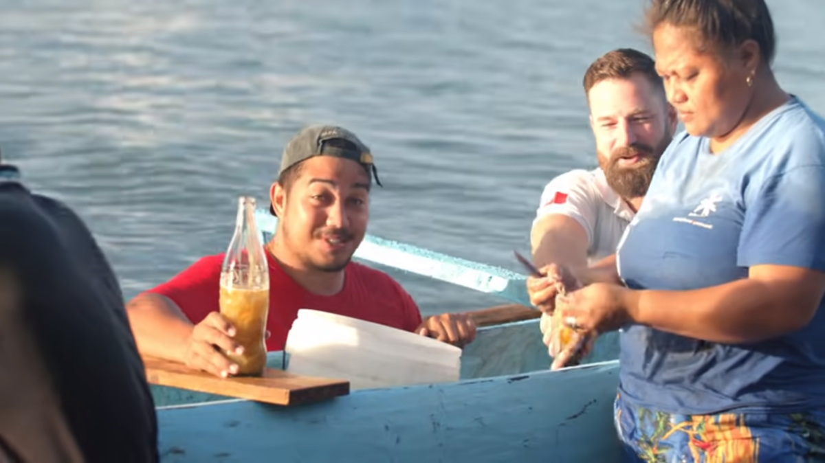 Kuka! Tastes of Beautiful Samoa - Sea (Sea Cucumber) & Limu (Sea Grapes ...