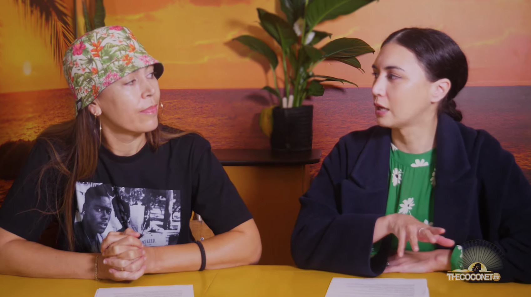 Coco Sports Talk with rapper Lisi the footy fan, Silver Fern Mila ...