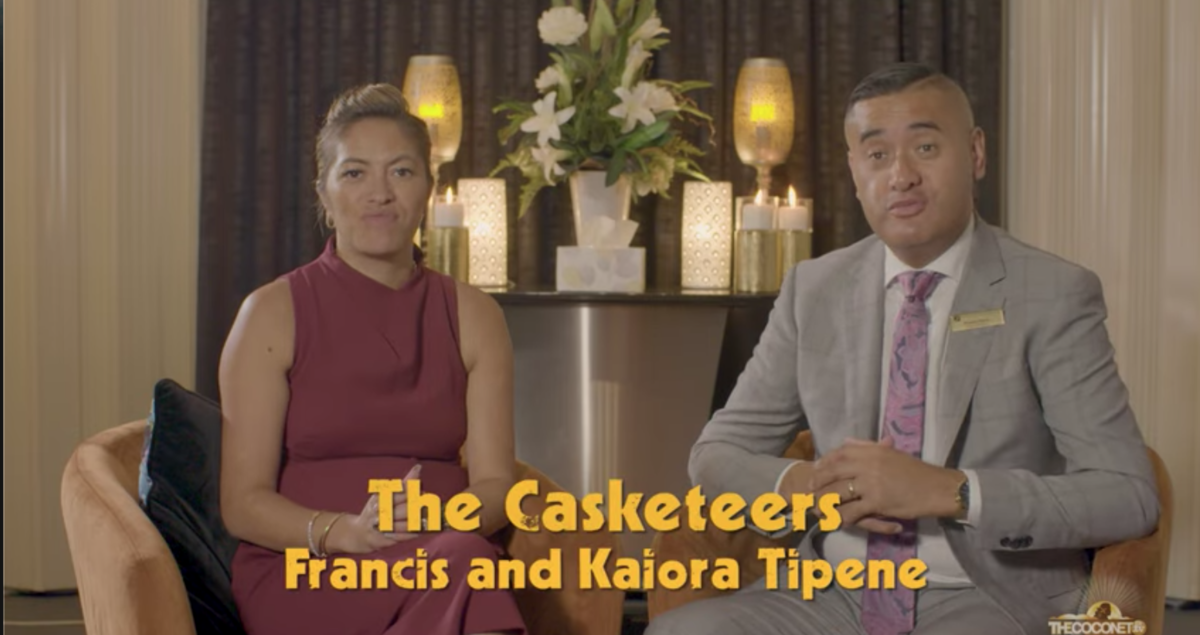 The Casketeers - Extended interview with Francis & Kaiora Tipene ...