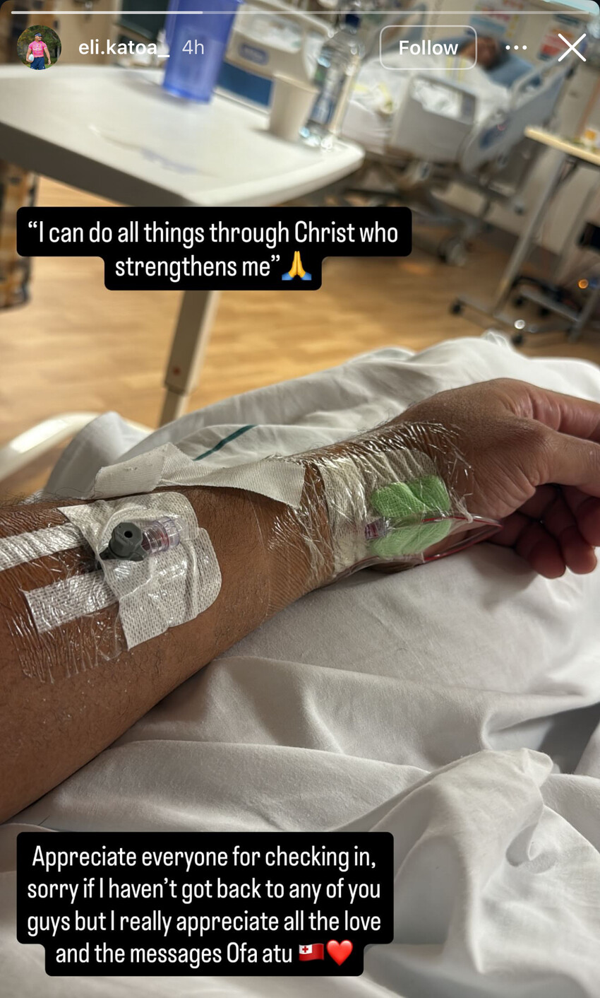 Eliesa Katoa back at training just 2 months after head injury ...