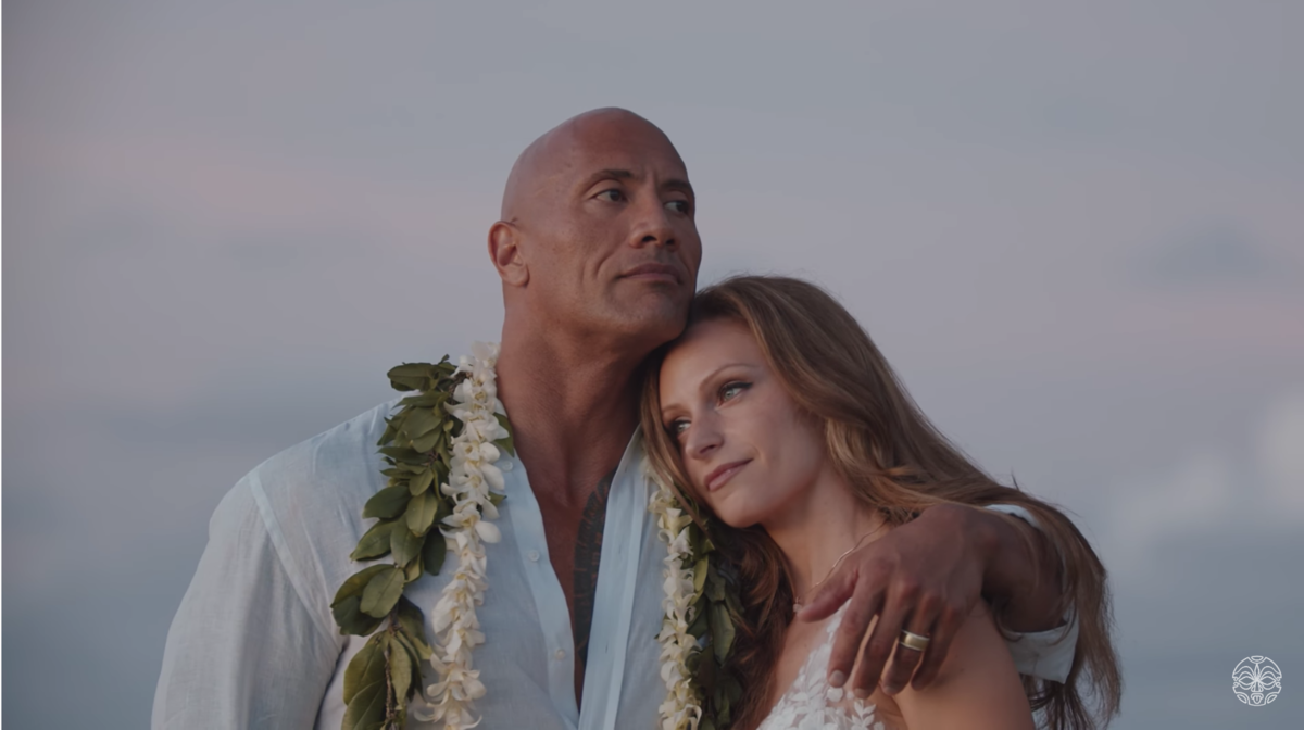 Dwayne Johnson and Lauren Hashian Celebrate Their First Wedding ...