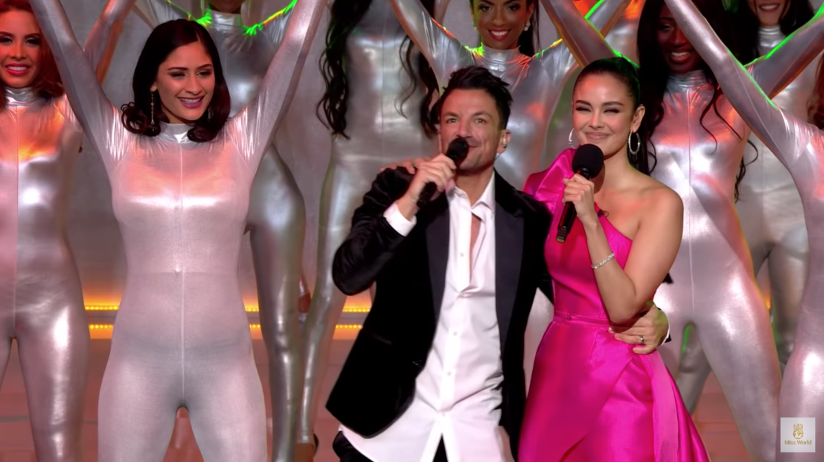 MISS COOK ISLANDS ROCKS THE MISS WORLD PAGEANT STAGE WITH PETER ANDRE ...