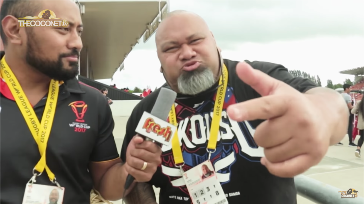 Keepin it Fresh at the RLWC MMT vs Toa Samoa Game — thecoconet.tv - The ...