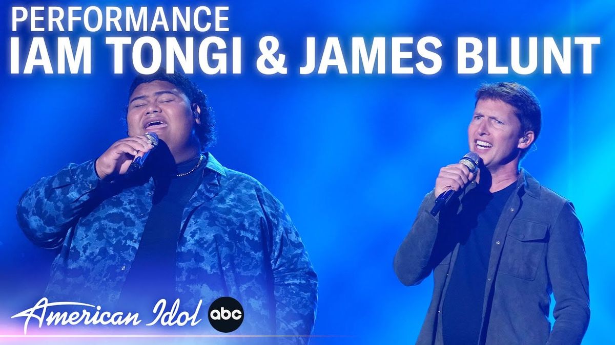 Iam Tongi & James Blunt: Super Emotional Duet of "Monsters" Makes Idol ...
