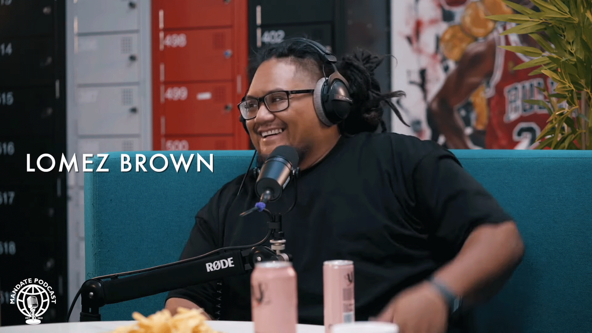 The Platinum Gold Voice - Lomez Brown on MANDATE Podcast — thecoconet ...