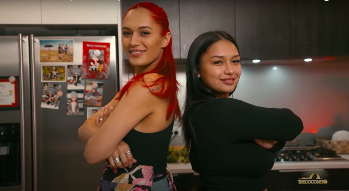 Dancers Kaea and Ruthy Battle | Cooking With The Stars — thecoconet.tv ...