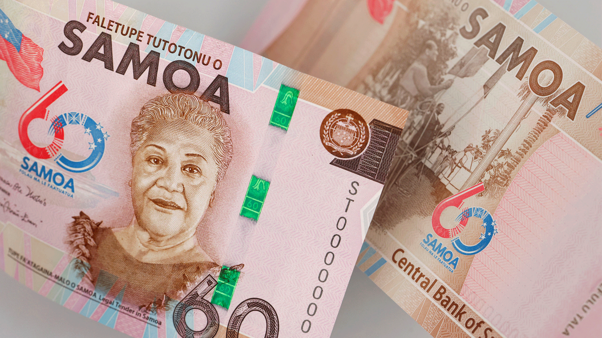 Banknote Celebrating Samoa Milestone Wins Top Award — thecoconet.tv ...
