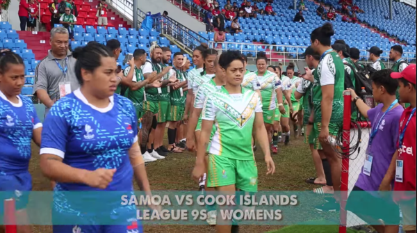 Pacific Games 2019 Cook Islands vs Samoa Womens League 9 highlights ...